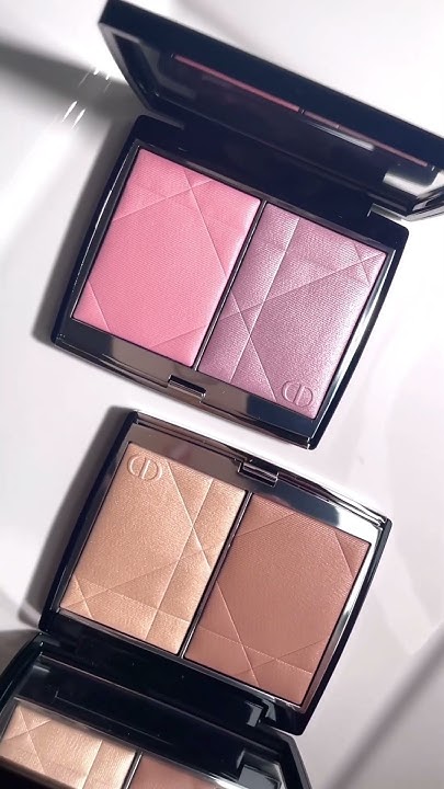 New Dior Rouge Blush Color & Glow 287 Dioramour & 100 Diorissimo Swatches - YouTube