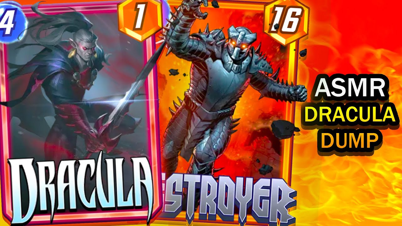 ASMR - Dracula Dump Deck: Marvel Snap Gameplay - YouTube