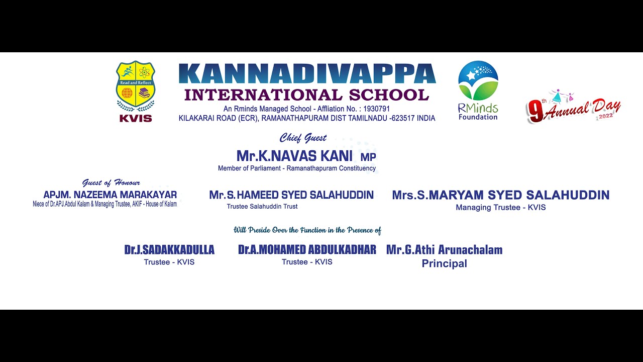 Kannadivappa International school 9th annualday - YouTube