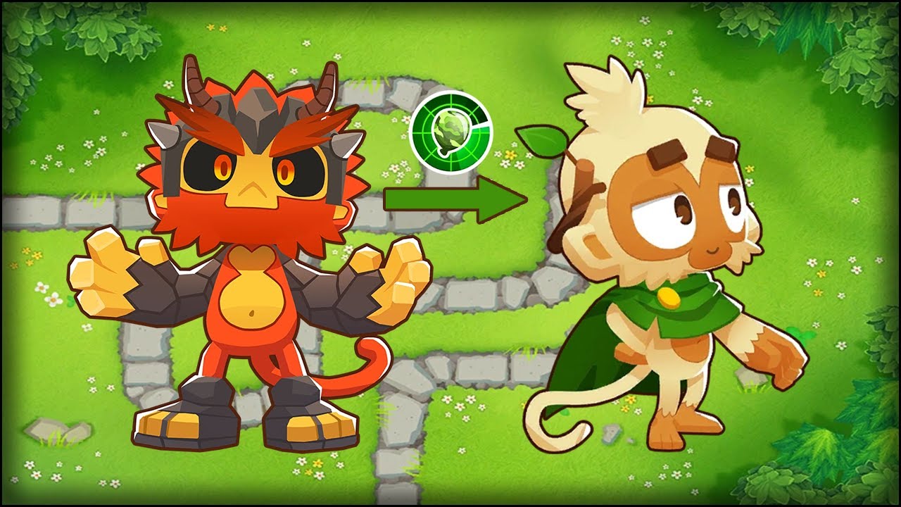 Obyn now grants Druids camo detection - Bloons TD 6 - YouTube