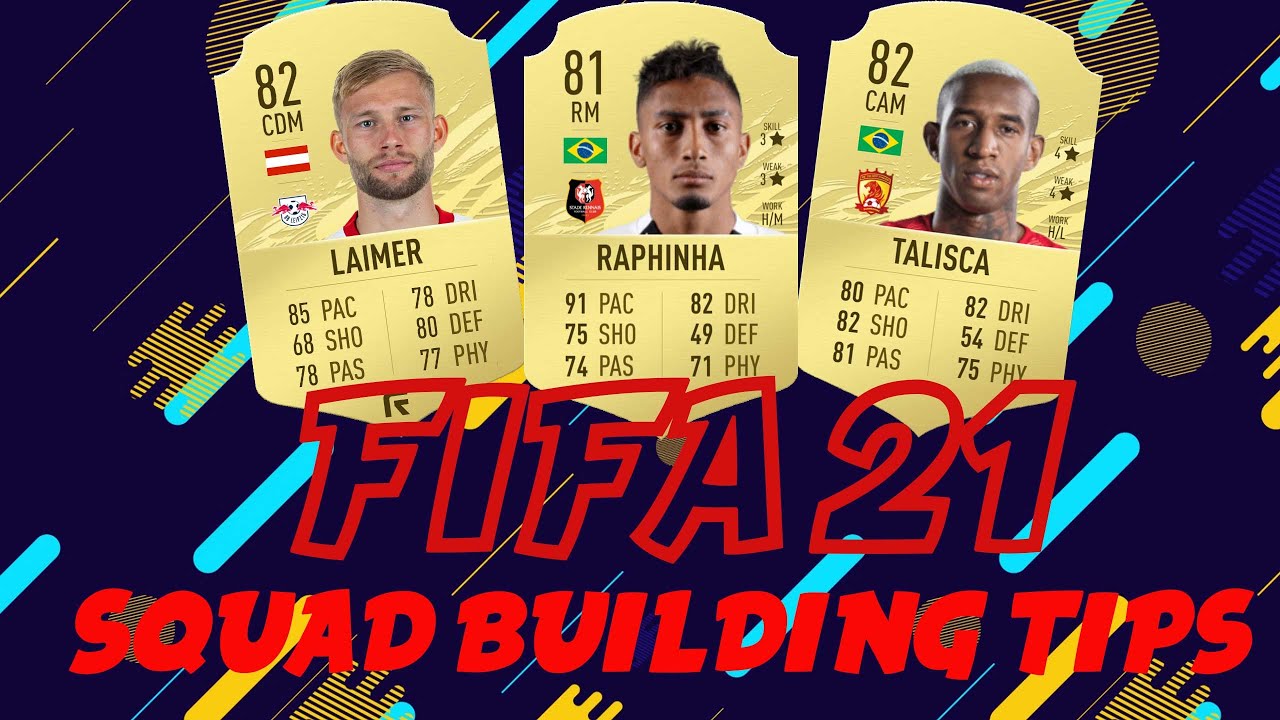 FIFA 21 SQUAD BUILDING IDEAS & STARTER TEAM - YouTube
