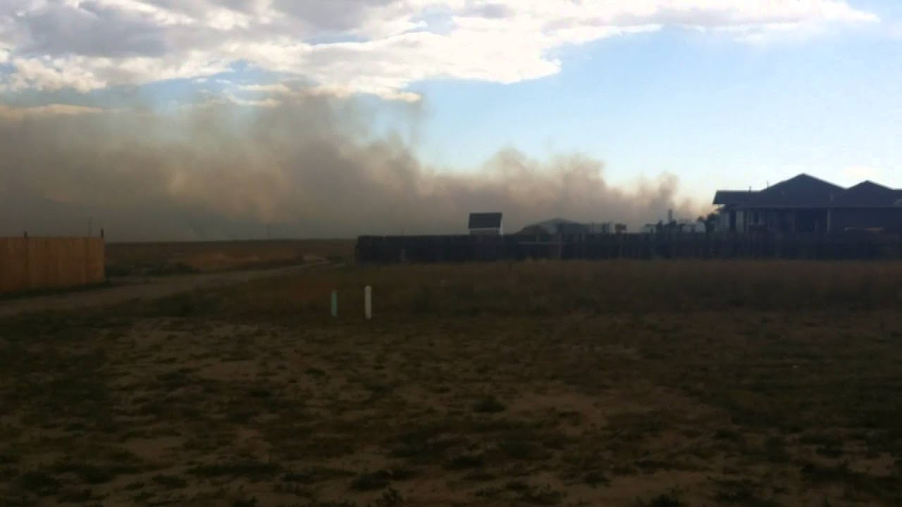 Fires in Bar Nunn, WY 7/27/15 - YouTube