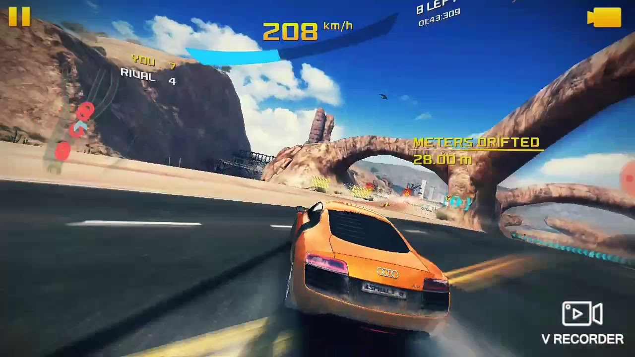 Car racing taki taki song verson - YouTube