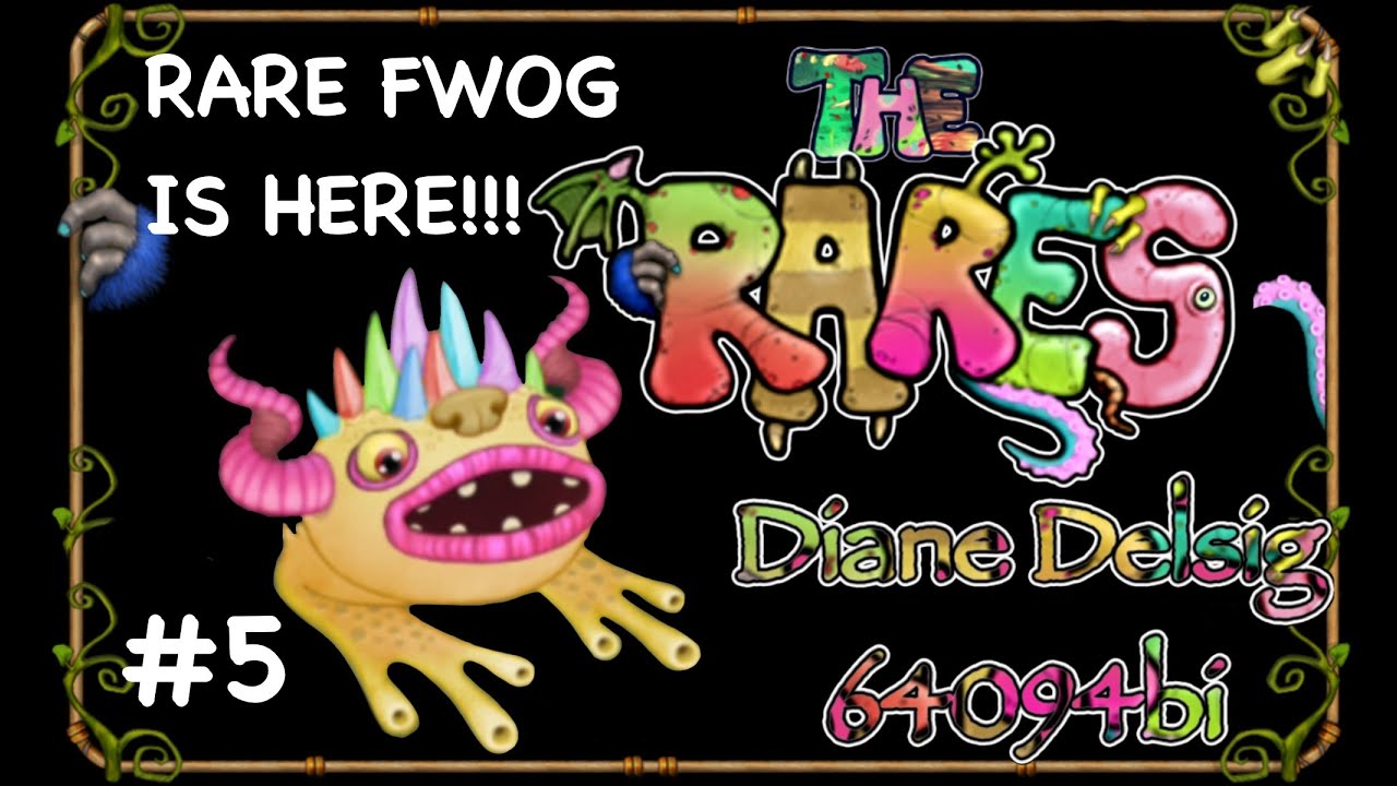 OMG RARE FWOG IS HERE!!! 5th in the RARE Series!!! - YouTube