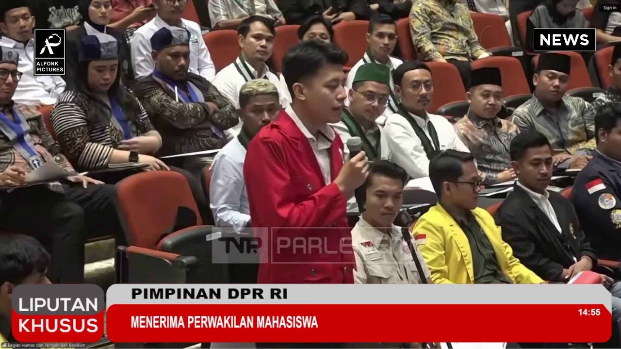 Buntut Dem0 Rusuh, Perwakilan Mahasiswa Langsung Bertemu Pimpinan DPR ...