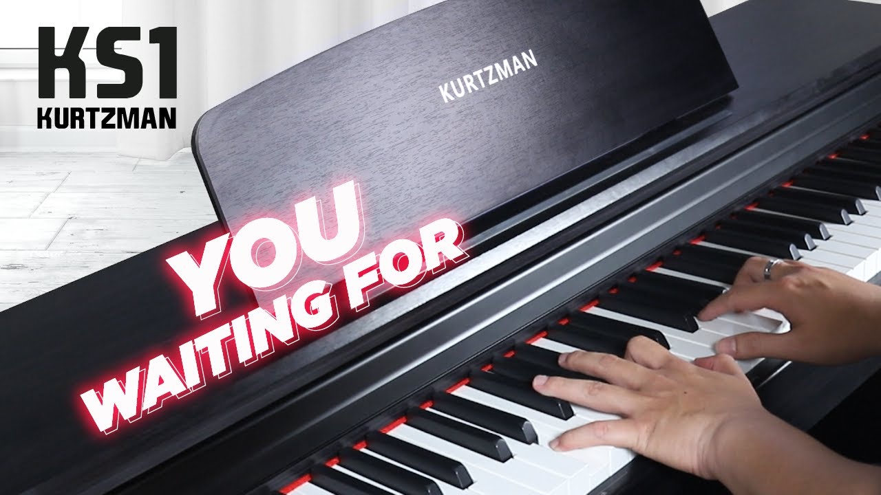 WAITING FOR YOU - MONO || PIANO COVER - KURTZMAN KS1 - YouTube