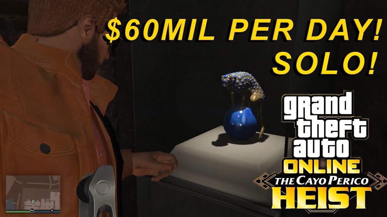 GTA 5 - CAYO PERICO $60MILLION PER DAY WITH (HEIST EDITOR) - YouTube