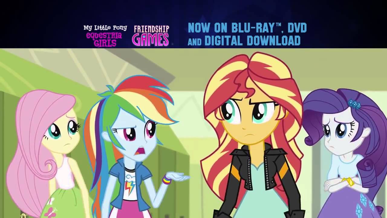 My Little Pony: Equestria Girls - Friendship Games (2015 DVD) TV Spot ...