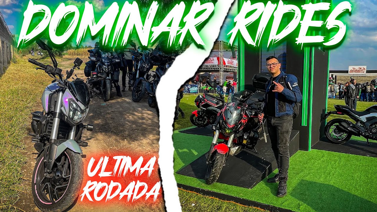Dominar Rides 🔥El encuentro de puras Bajaj Dominar 😎 - YouTube