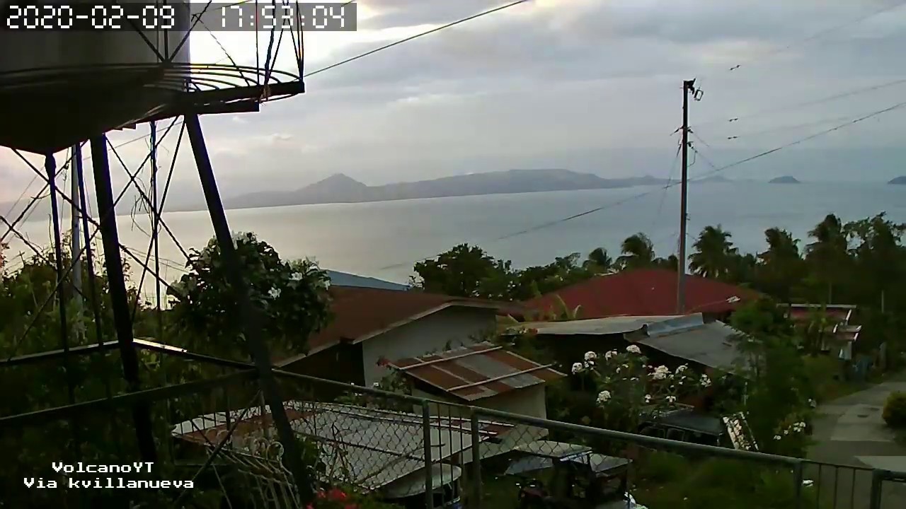 Volcano Taal Short Time Lapse - 09/02/2020 - YouTube