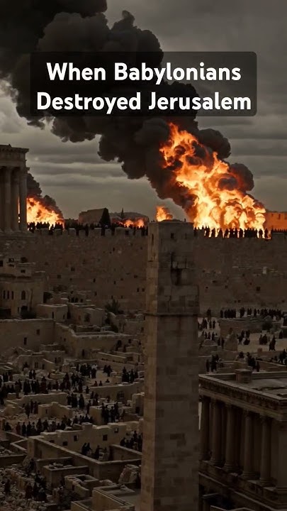 The Fall of Jerusalem (587 BC): Babylon’s Greatest Conquest - YouTube