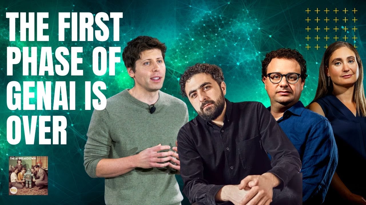 The First Phase of Generative AI is Over - YouTube