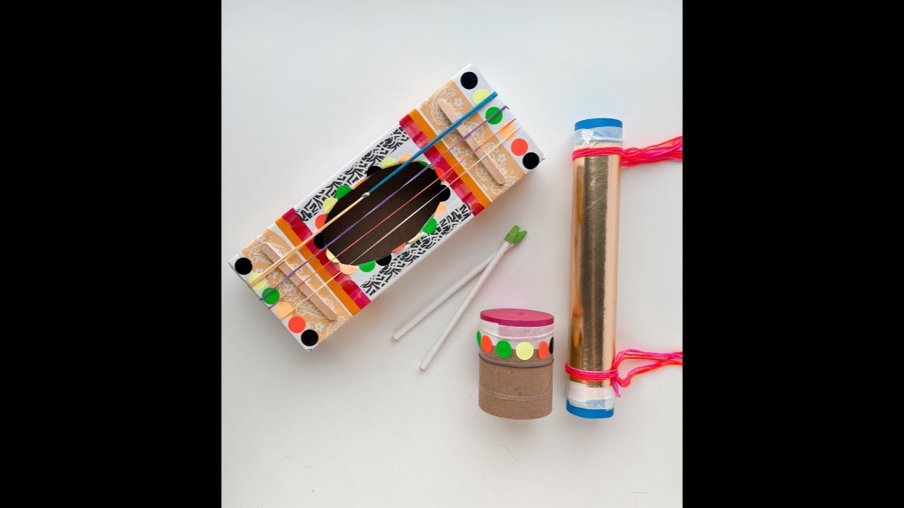 Make Musical Instruments from Repurposed Materials! - YouTube