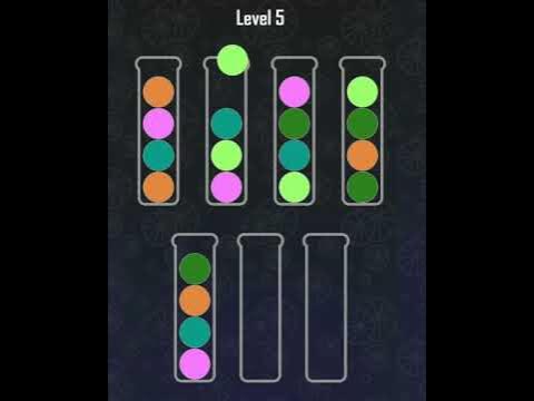 Ball Sort Game Color Ball Match V_210809_30s - YouTube