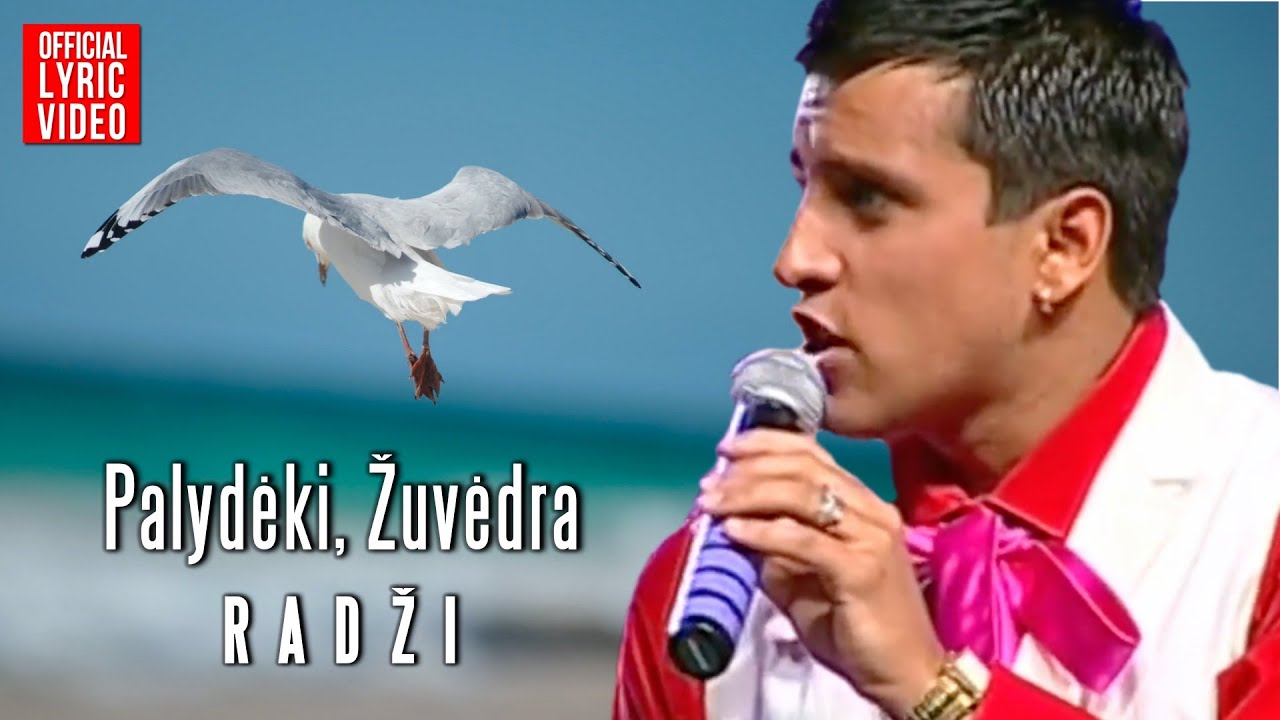 Radži - Palydėki, Žuvėdra (Official Lyric Video). Lietuviškos Dainos ...