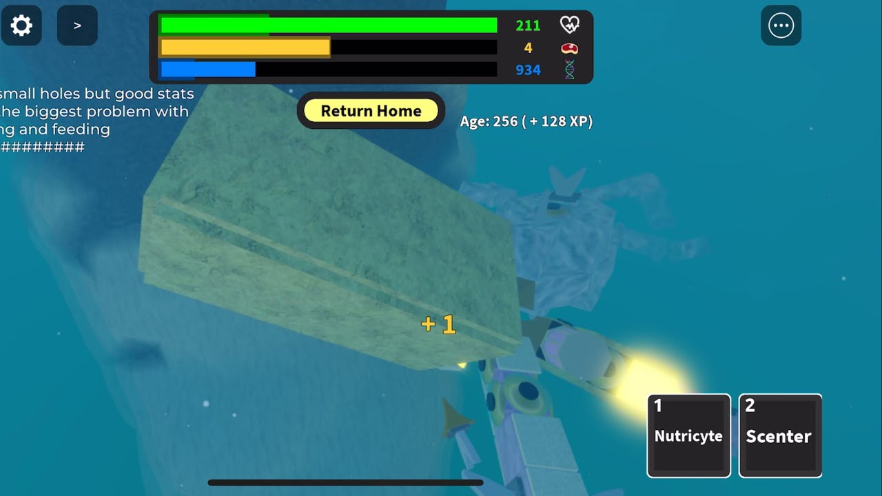 The Holy Sea Cucumber of Life | First 3D evolve colony probably (Evolve 3D on Roblox) - YouTube