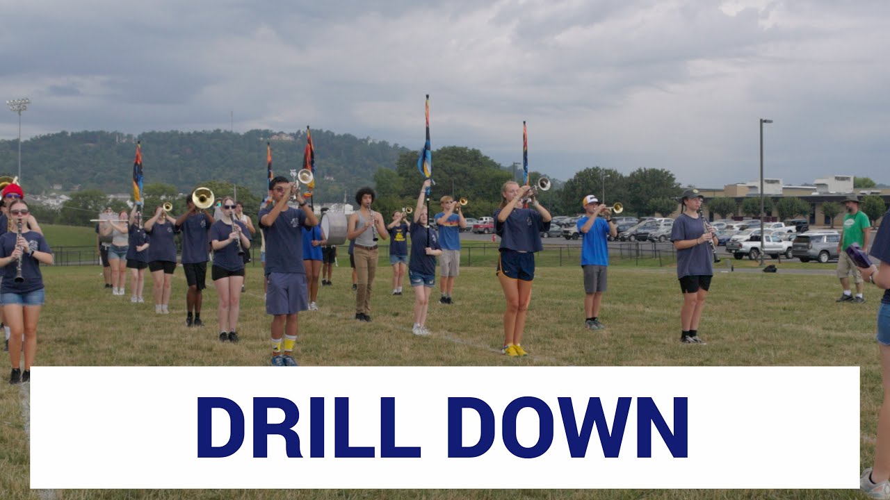 Drill Down - HHS Band Camp, Day 5 - YouTube