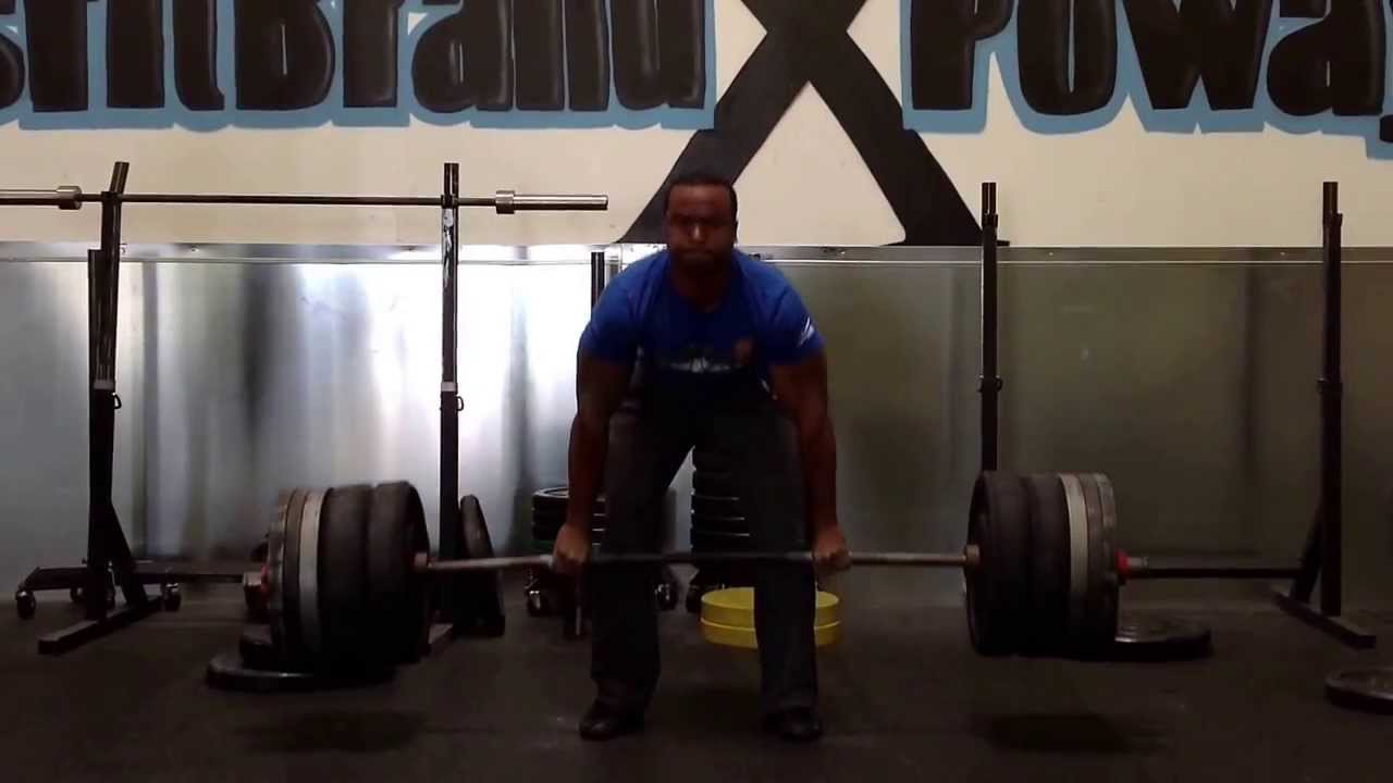 500 lb. Deadlift - Greg F. - YouTube