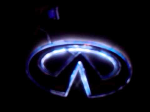 Illuminated infiniti emblem - YouTube
