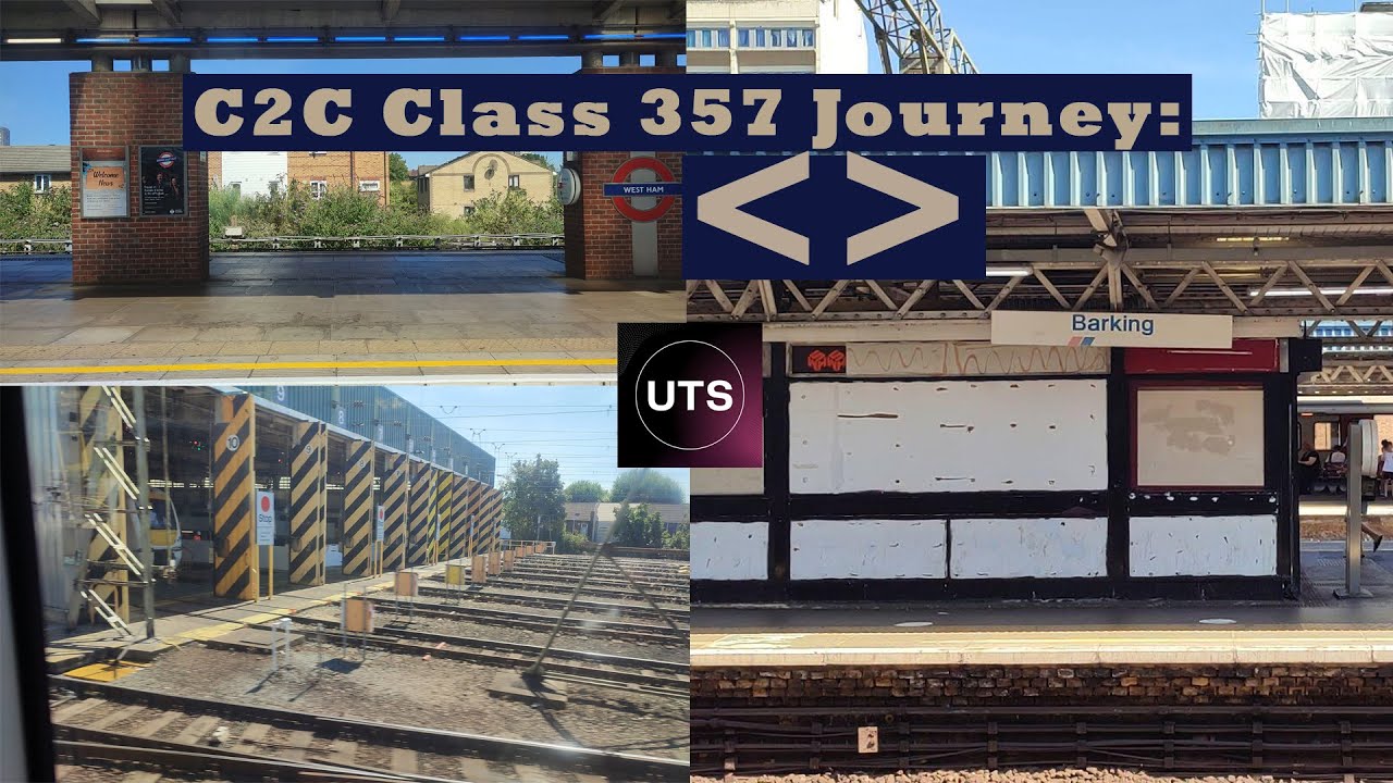 C2c class 357 journey: West Ham To Barking (Non Stop) - YouTube