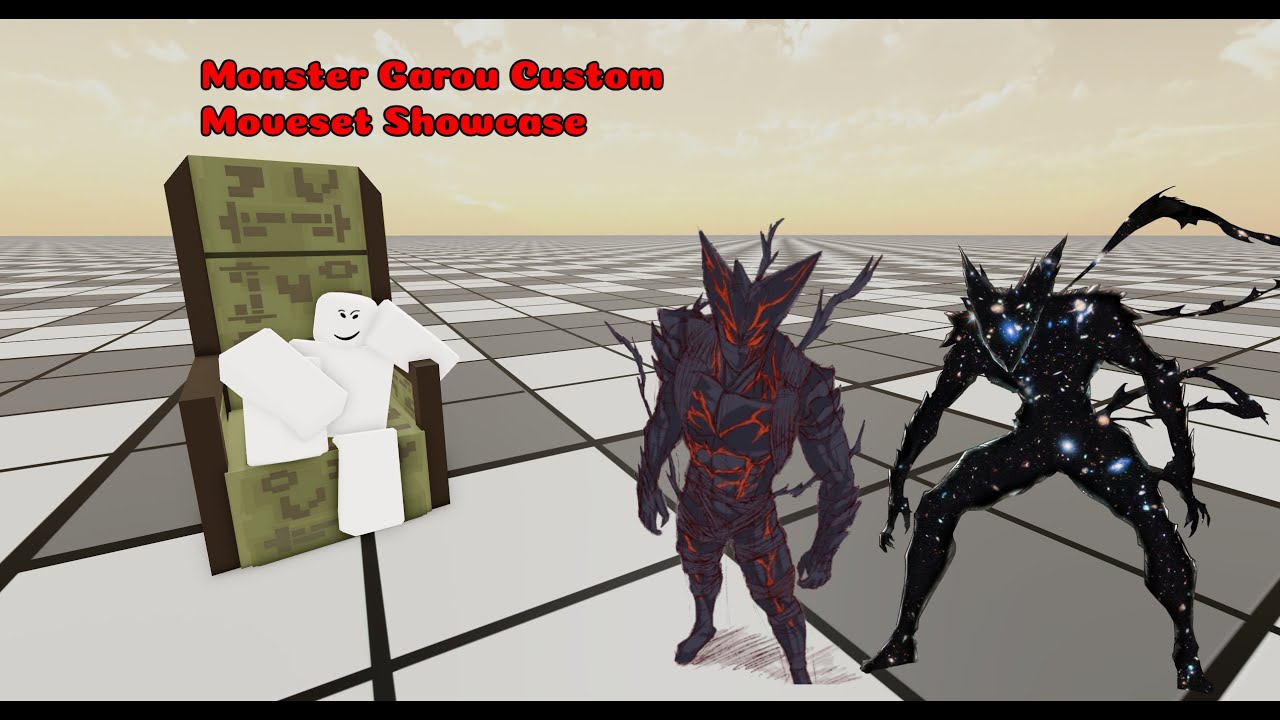 Monster Garou Custom Moveset Showcase - YouTube