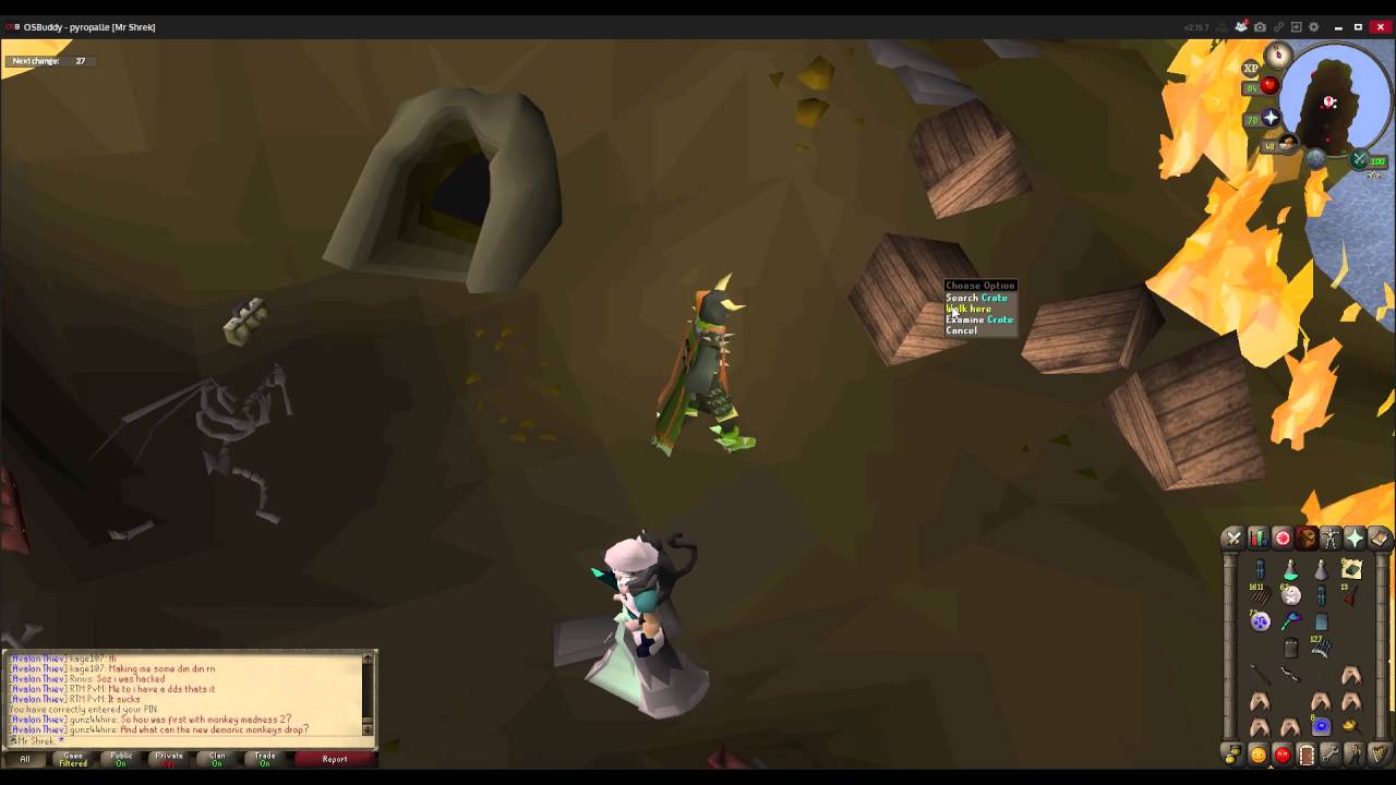 [OSRS] How to get MM2 monkey pet. - YouTube