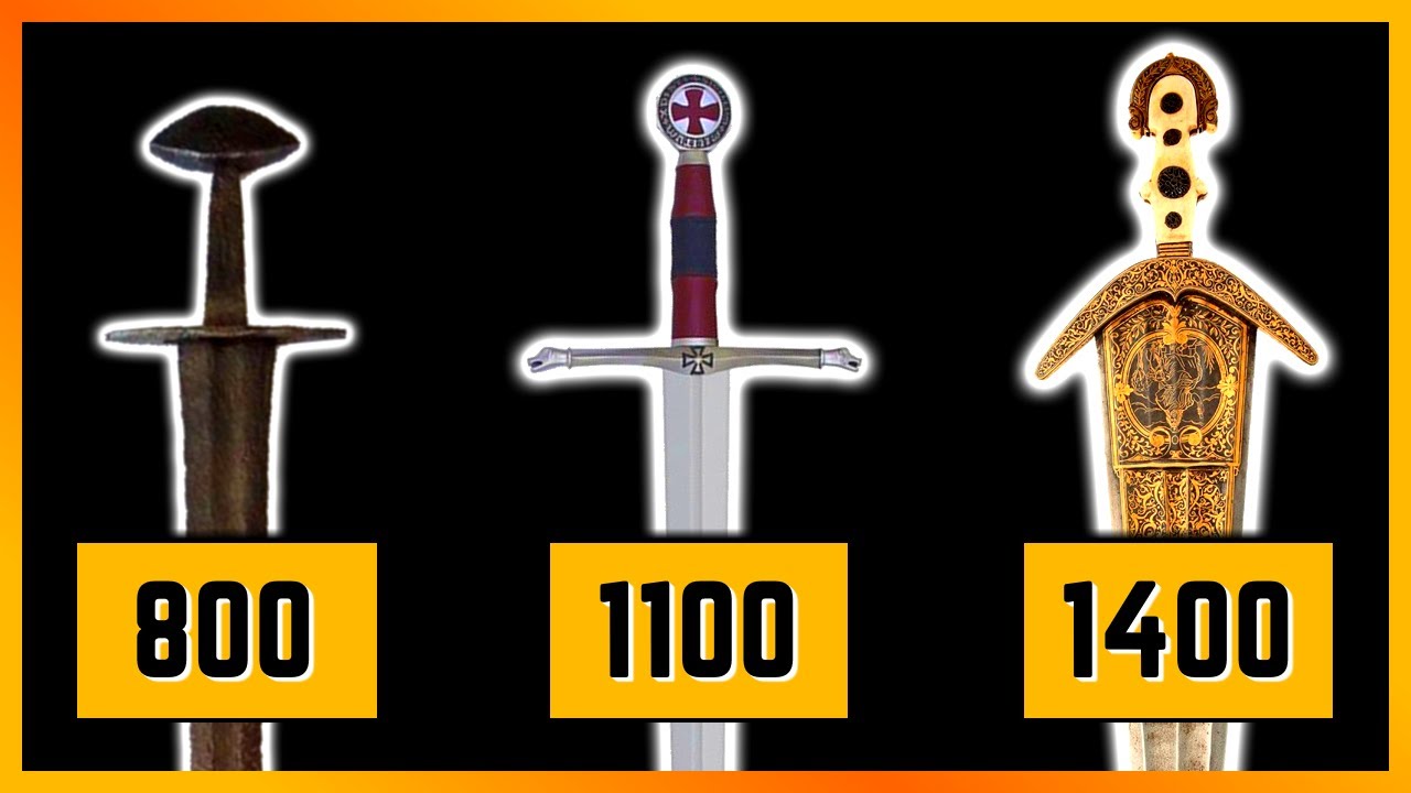 L’Evoluzione delle SPADE MEDIEVALI - YouTube