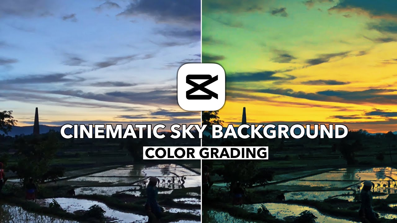 How to do Color Grading in CapCut | How to use Graph | Sky Color ...