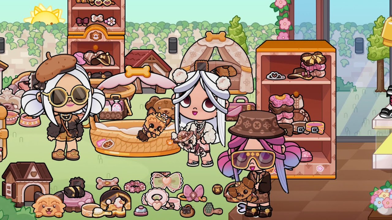 AVATAR WORLD new pets dogs and NEW GIFT 🎁 ALL SECRETS AND HACKS 😱 NEW ...