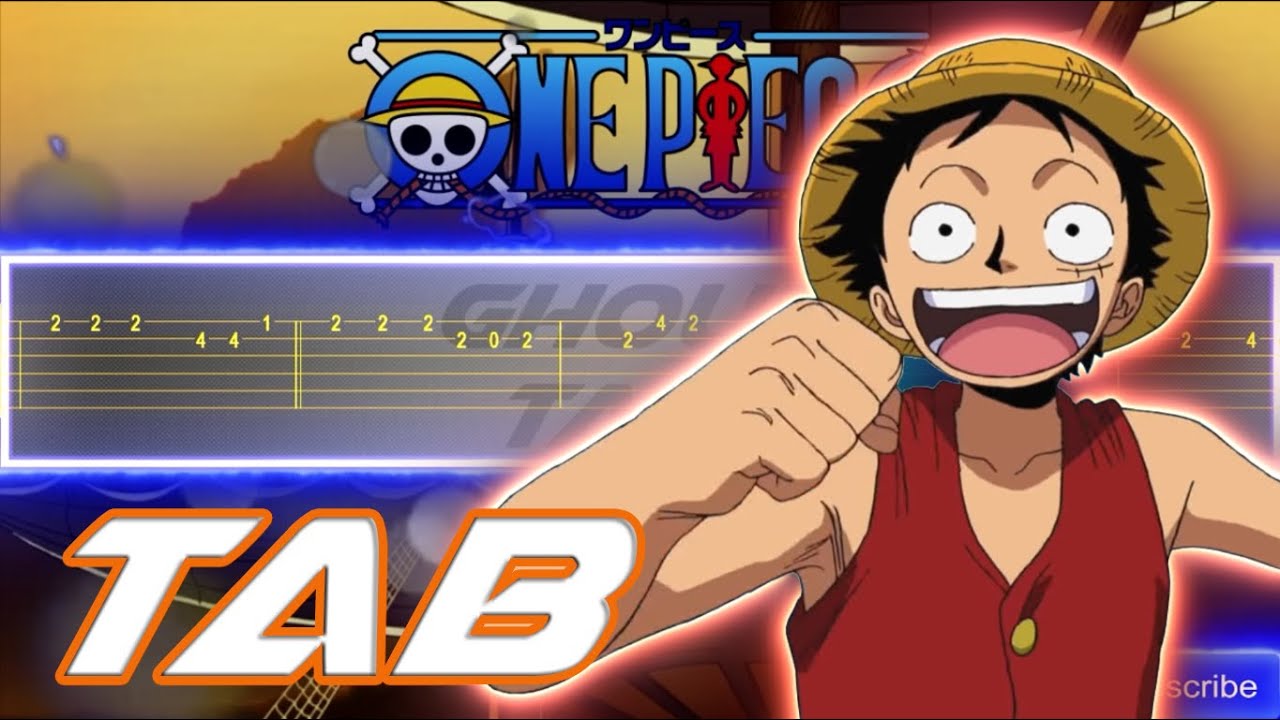 One Piece Opening 9 - Jungle P (Guitar Tab 譜 Tutorial) - YouTube