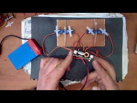 MPU-6050+arduino nano+servo=autopilot for drones - YouTube