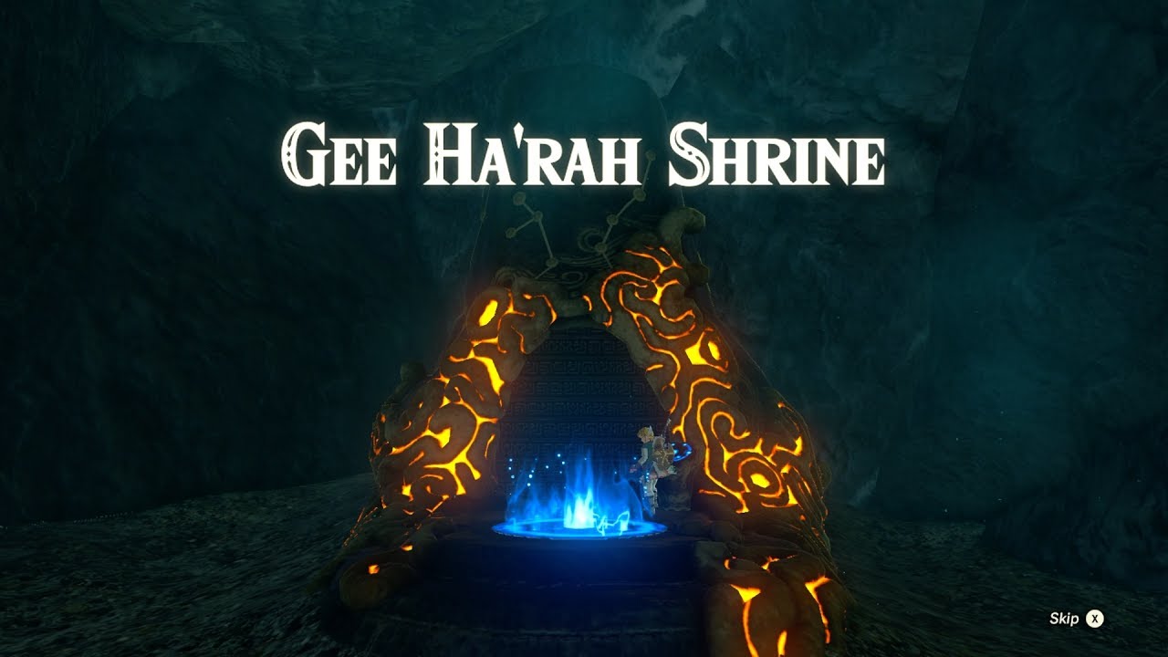 Zelda: BOTW - 59/120 (Gee Ha'rah Shrine) Hebra Tower Region - YouTube