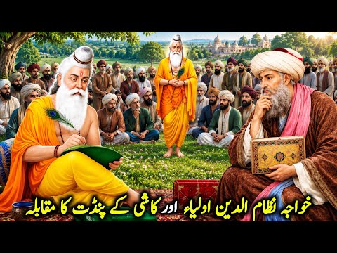 Khawaja Nizaamuddin Auliya Aur Kashi Ke Pandit Ka Muqabala || Khawaja Nizaamuddin Auliya Ki Karamat 