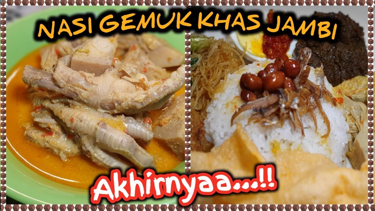 NASI GEMUK || KHAS JAMBI || MASAKAN KHAS NASI GEMUK JAMBI - YouTube