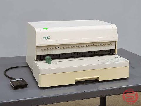 GBC 111PM-3 Electric Comb Punch - 061923182016A - YouTube