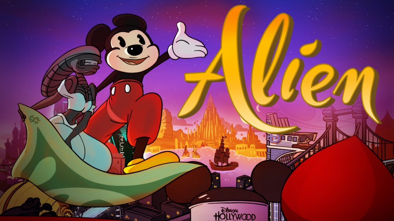 Alien Disney Remake Animation #DisneyMustPay - YouTube