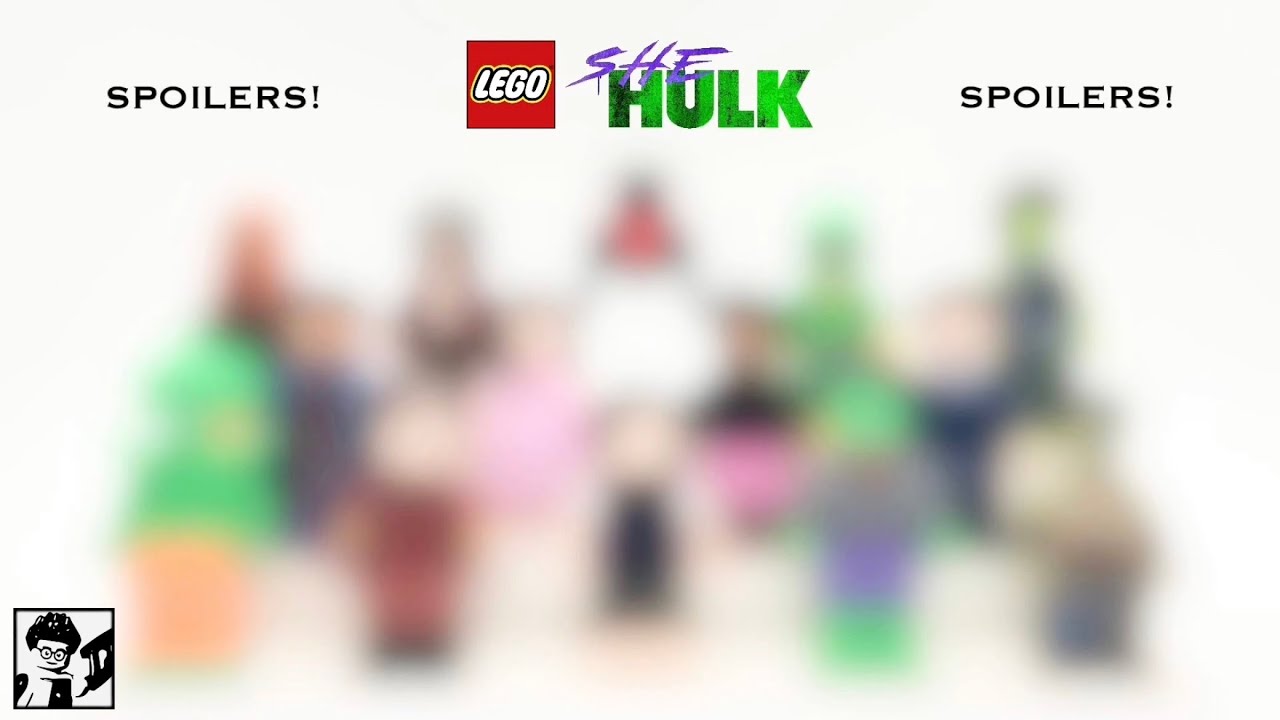 LEGO She-Hulk: Attorney at Law Series Spoiler Custom Minifigure ...