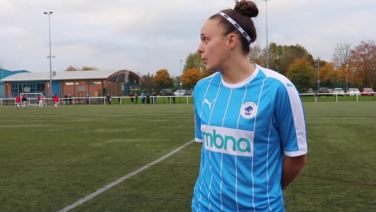 Rachel Lever post-match reaction | Salford City 6-2 Chester FC - YouTube