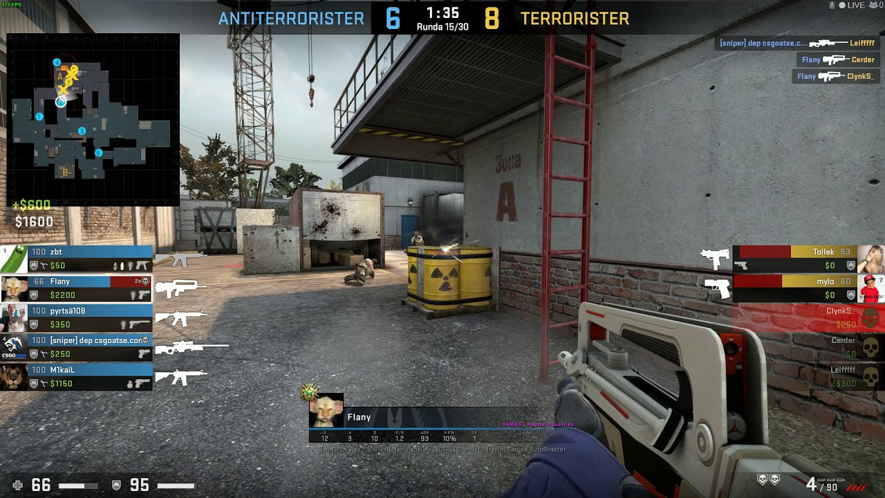 CS GO Flany Famas Spray - YouTube