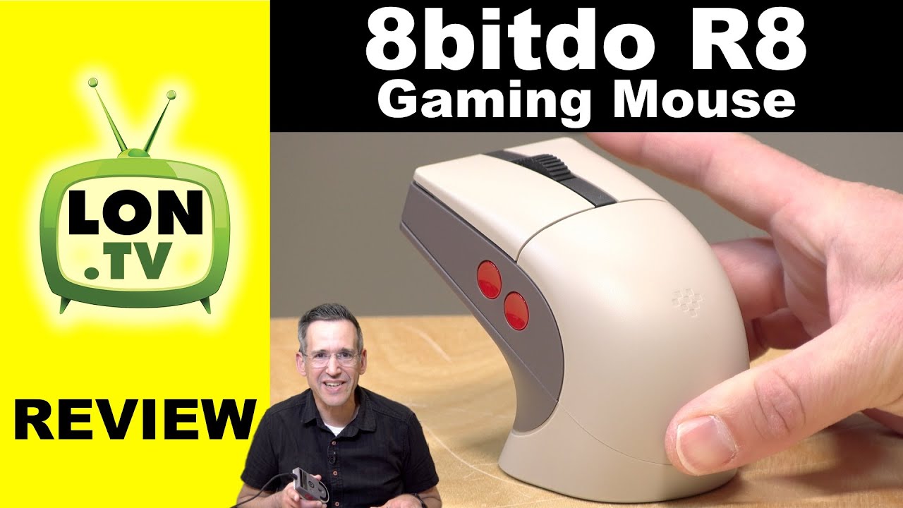8bitdo Retro R8 Gaming Mouse Review - YouTube
