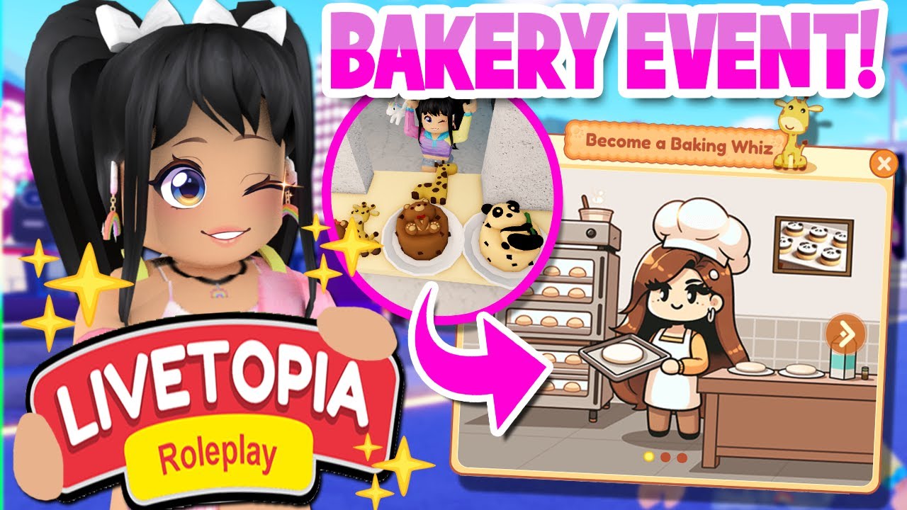HOW TO COMPLETE *BAKING WHIZ EVENT* FREE HOME in LIVETOPIA Roleplay ...