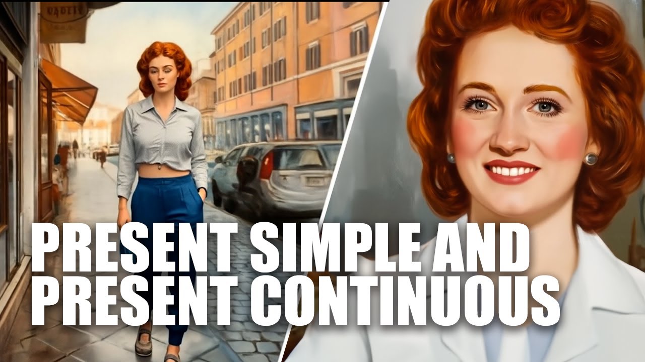 Present Simple and Present Continuous Song | English Grammar Songs ...