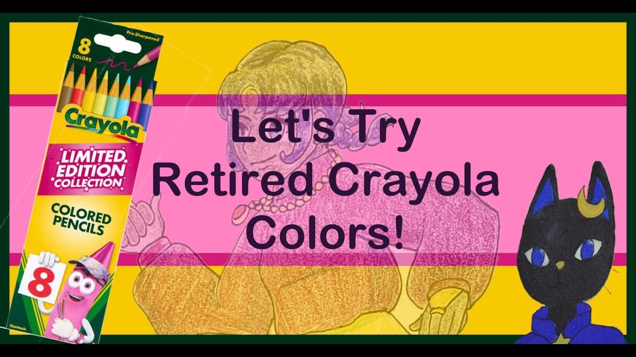 Let's Try Limited Edition Crayola Colored Pencils - Retired Colors ...