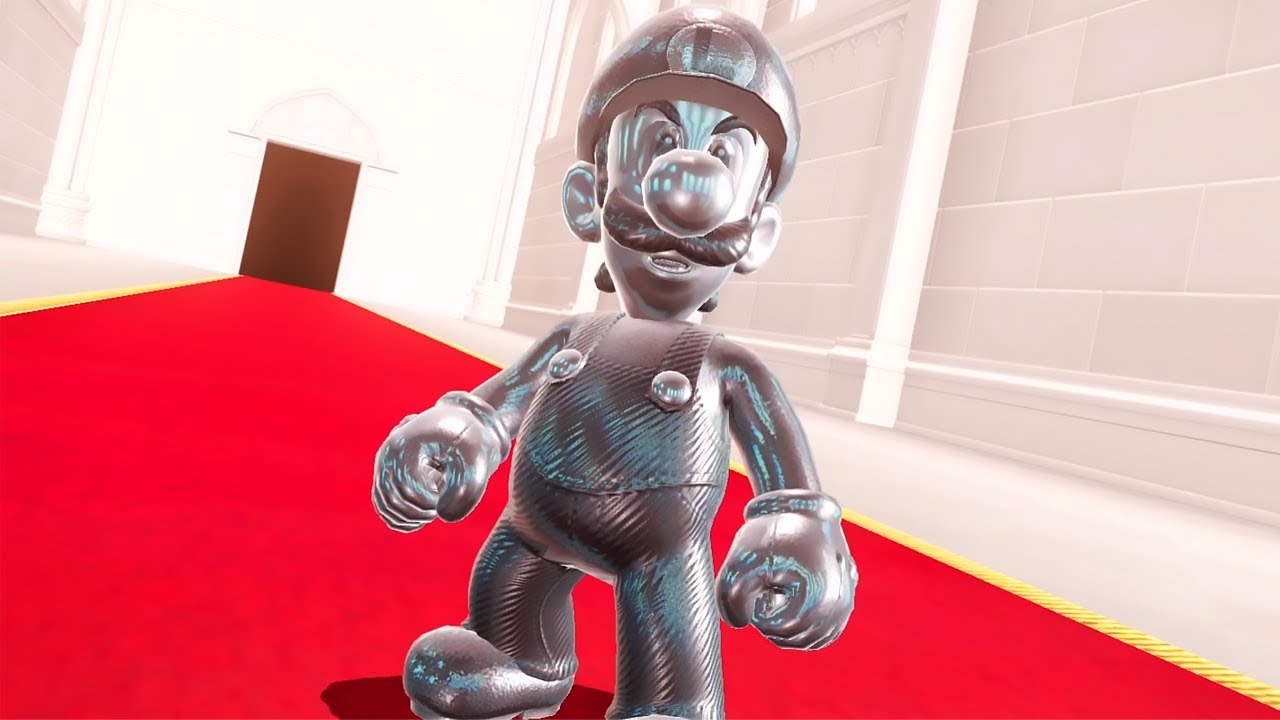 Metal Luigi in Super Mario Odyssey - Final Boss + Ending - YouTube