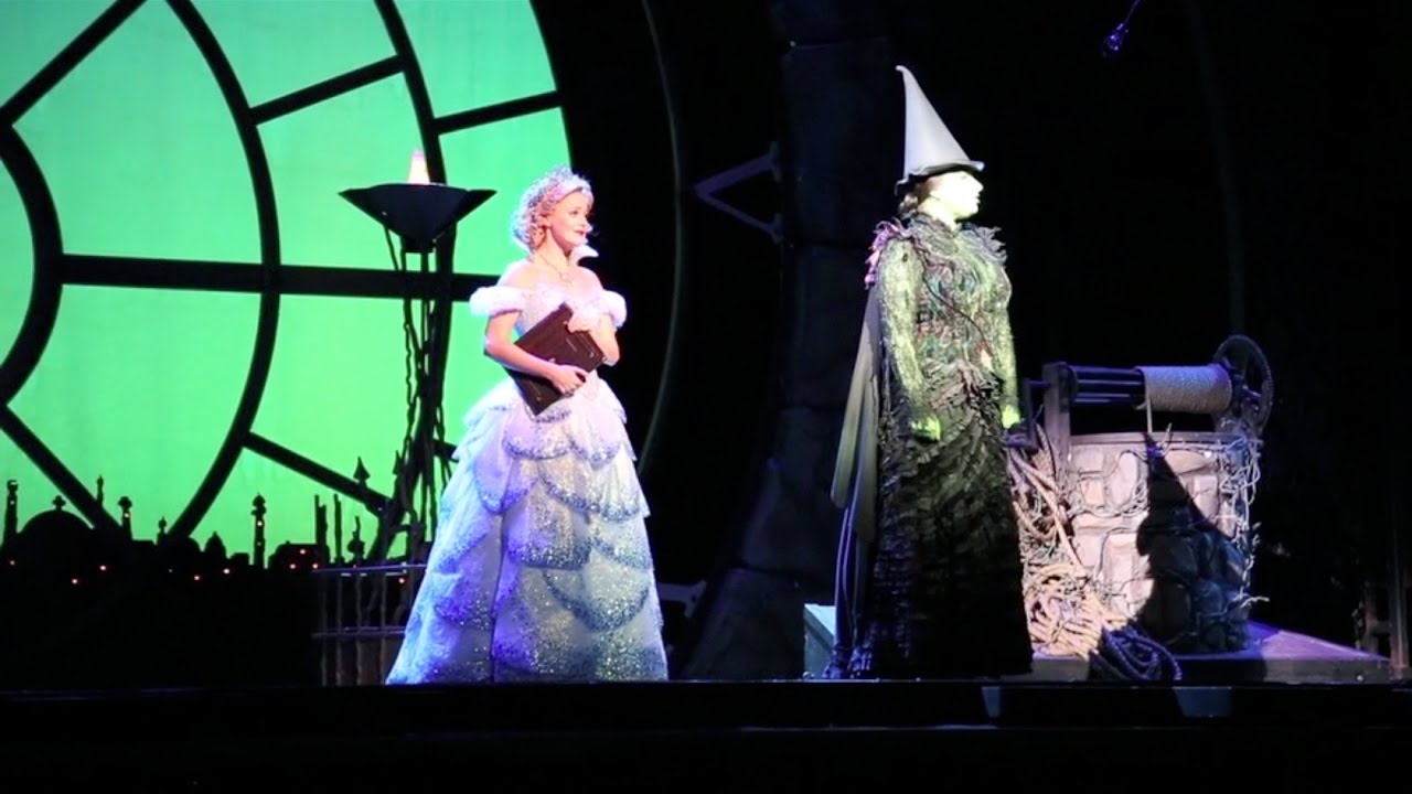 Backstage at 'Wicked' Ahead of China Tour - YouTube
