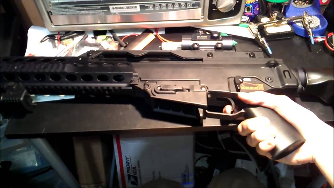 Airsoft JG G36 Frankentorque - YouTube