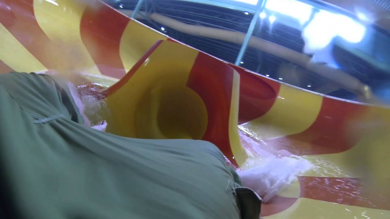 POV 1080p Toilet Bowl Water Slide at KeyLime Resort Gurnee IL - YouTube
