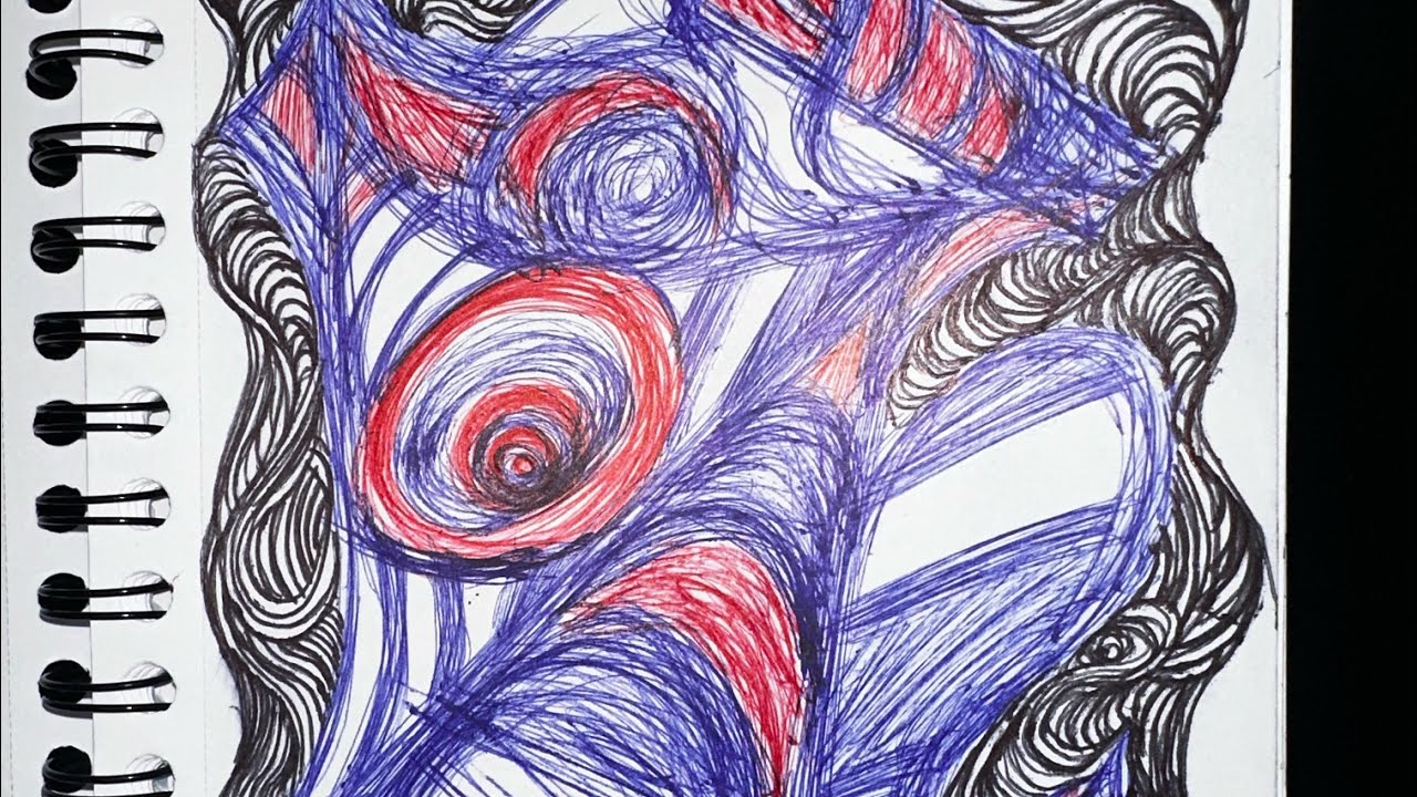 “motion motion motion” captured in abstract pen art - YouTube