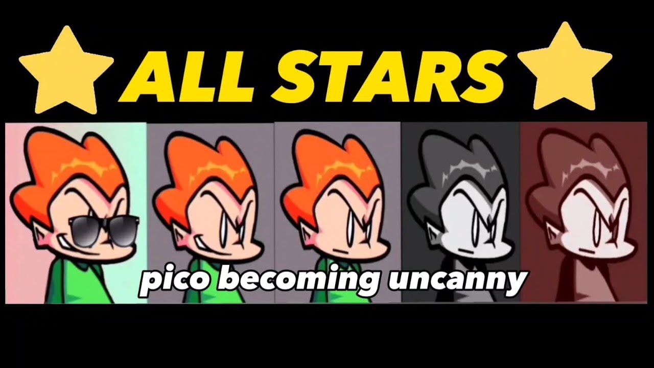 the most larget Pico becoming uncanny level phase all stars - YouTube
