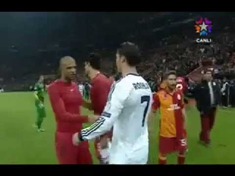 Sabri ve Ronaldo tokalaşması